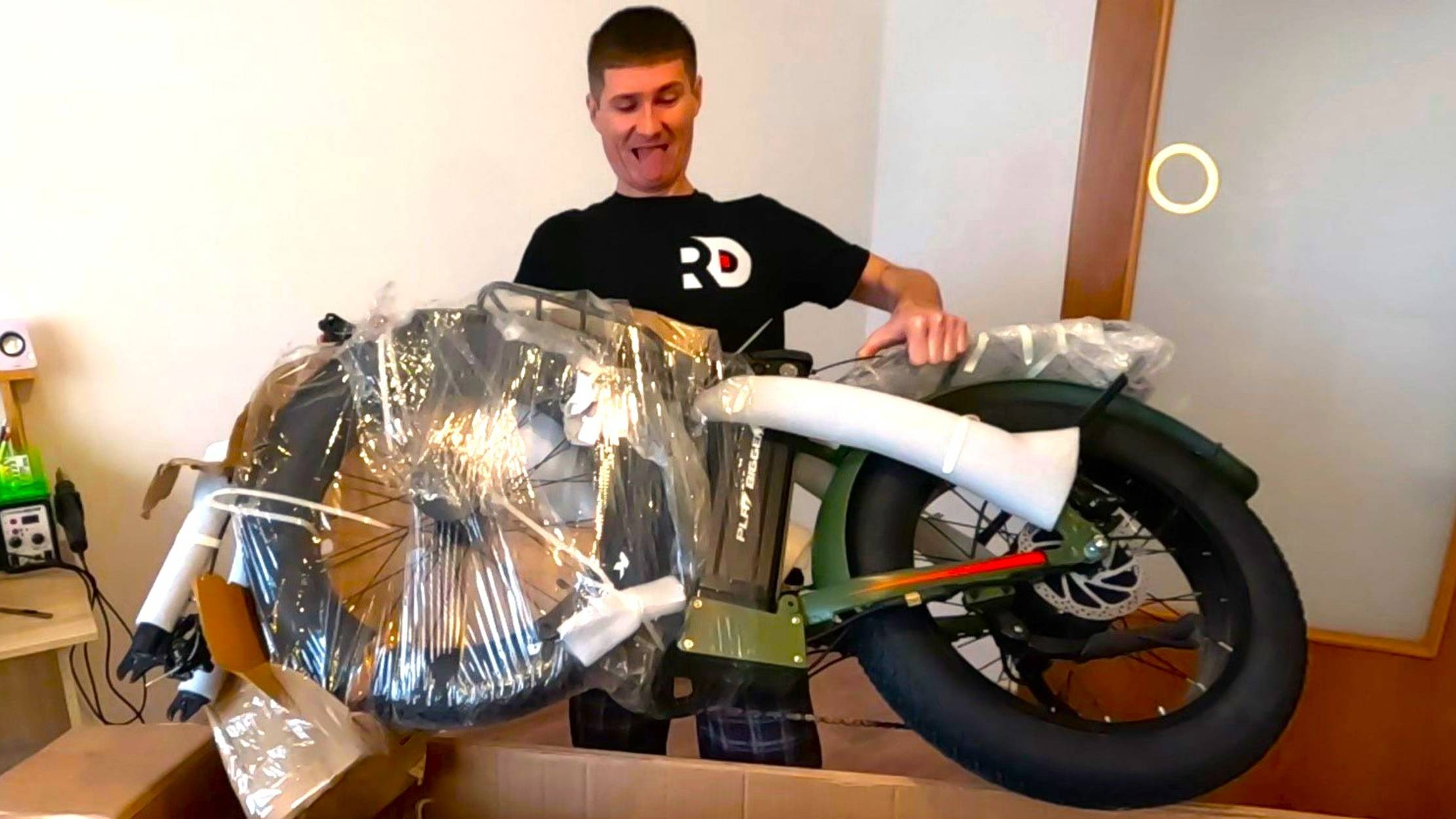 Распаковка! Электро Фэтбайк Slav Pro от White Siberia