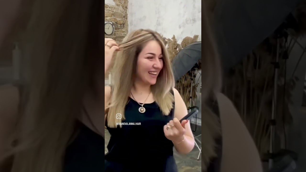 ⚡️Осветление волос ПОСЛЕ кератина? Возможно!#уходзаволосами#обучениеколористов#аннаиванова#hair