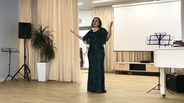 Вальс Мюзетты  из оперы Джакомо Пуччини  Богема  исполняет Анна Андрейчук