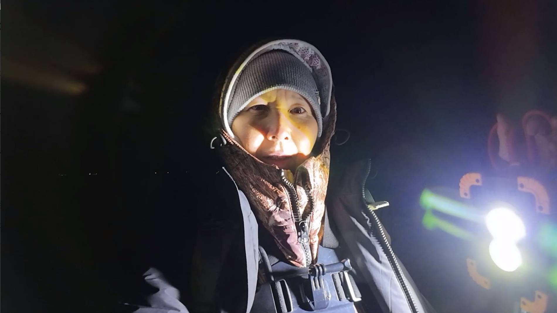 Однажды ночью в декабре, в холодной воде, на море собирали..