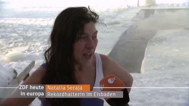 немецкое телевидение о моржах столицы