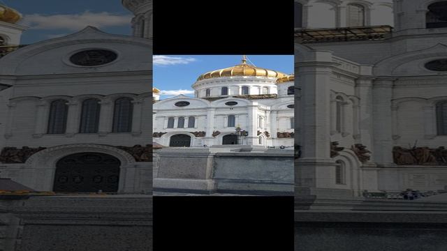 Москва. Храм Христа Спасителя. Видео канала Мой Петербург.