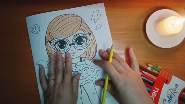ASMR COLORING  / АСМР РАСКРАСКА  / ШЕПОТ / ЖВАЧКА