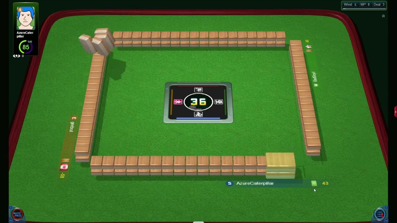 AzureCaterpillar. Game 2 (203) (Berlin, 4 deals). Three hands, one interesting "self".