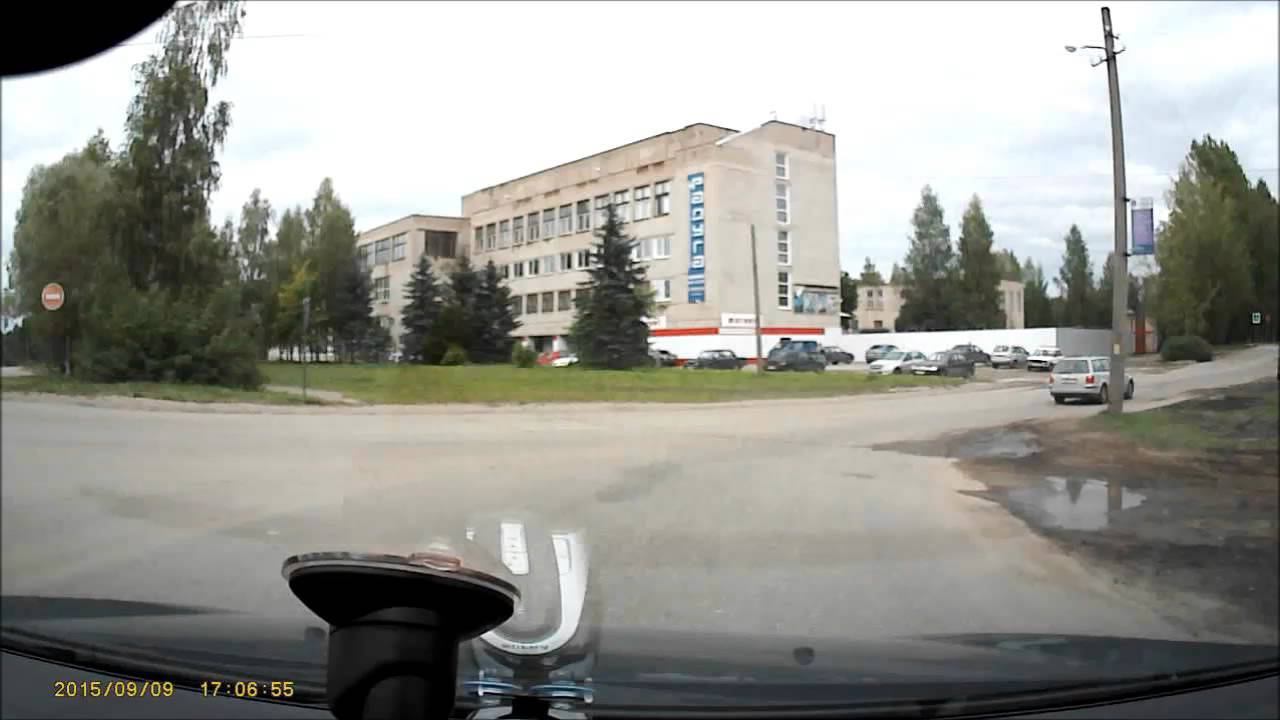 Гонщики в Окуловке