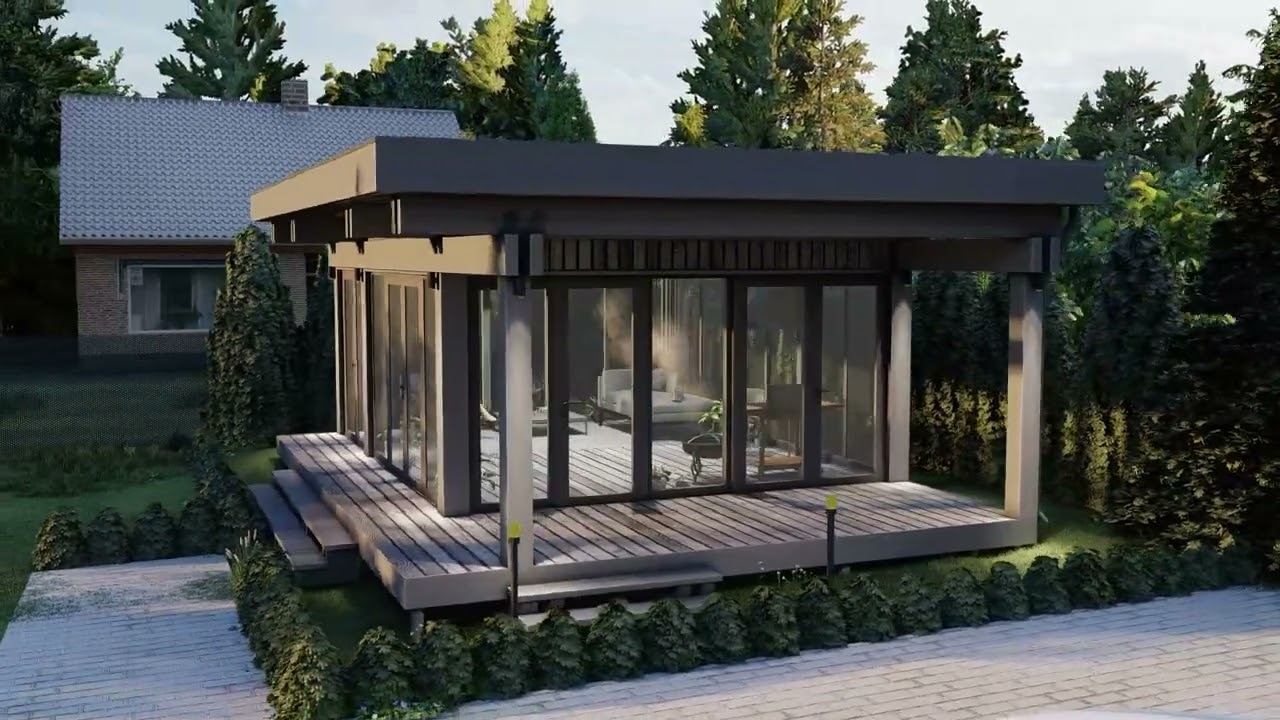 Панорамная беседка №10 5,7х8