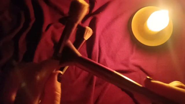 ASMR BRUSHES / АСМР КИСТИ / свеча / шепот / мурашки
