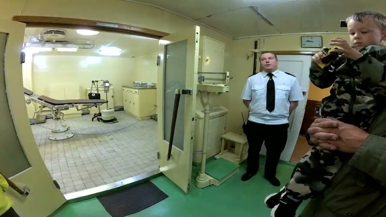 Кольский 2023, Мурманск, экскурсия по атомному ледоколу "Ленин"