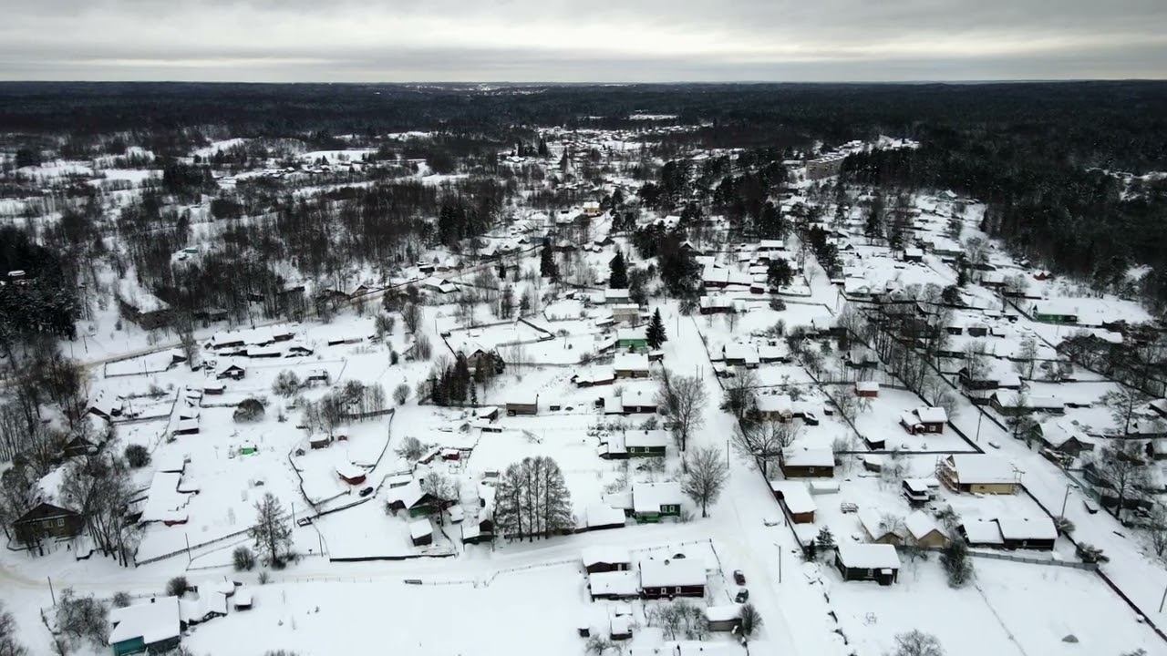 Воздушное путешествие над Кулотино