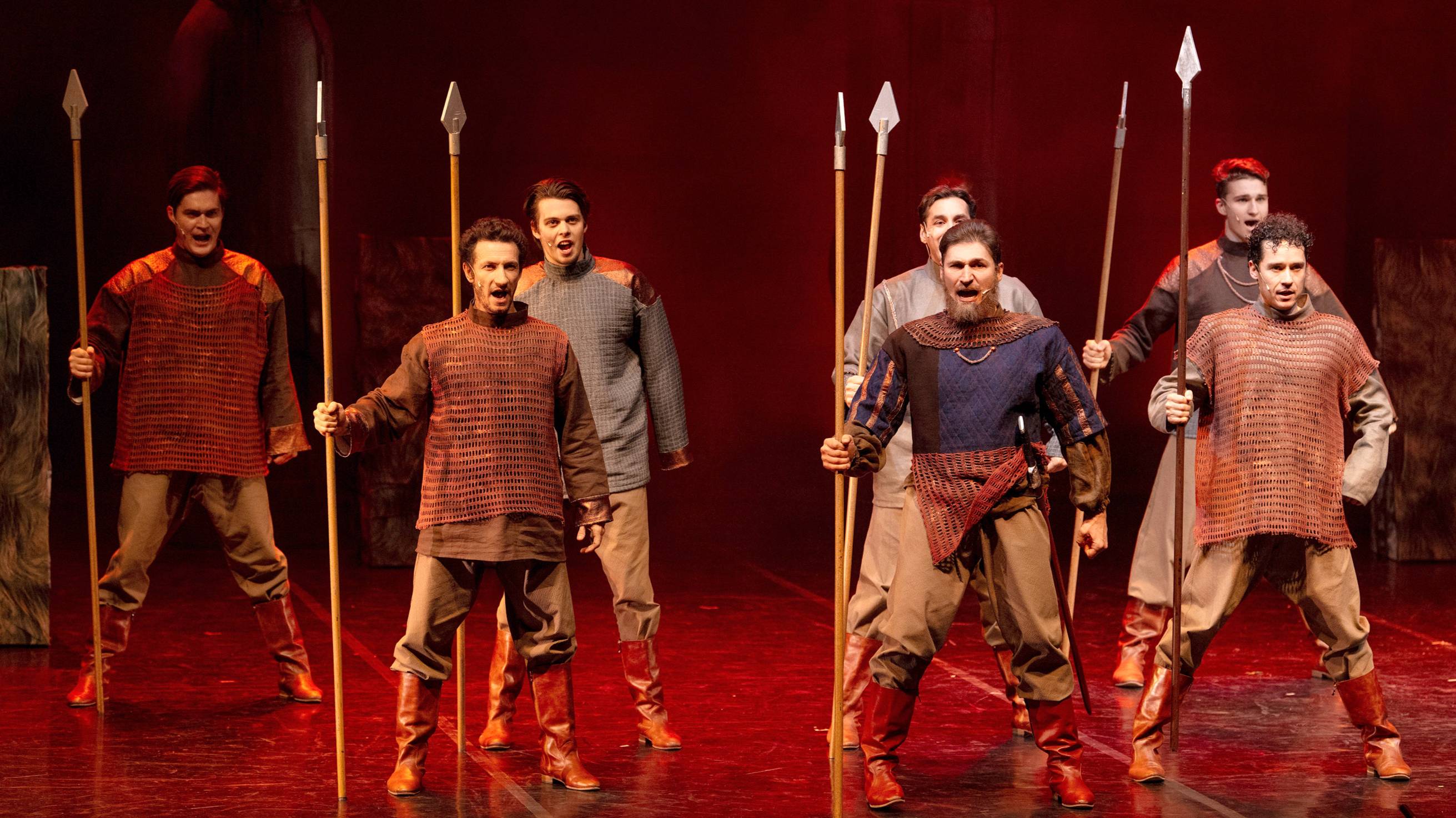 Мистерия "Княгиня Ольга". "Песня Варяжской сотни" - стихи Е. Лемеховой, музыка А. Пантыкина.