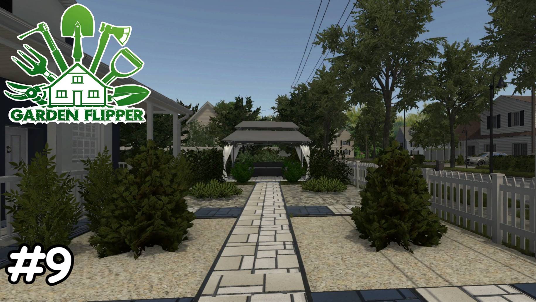 НАЧИНАЕМ РАБОТУ В САДУ | House Flipper: Garden Flipper | #9