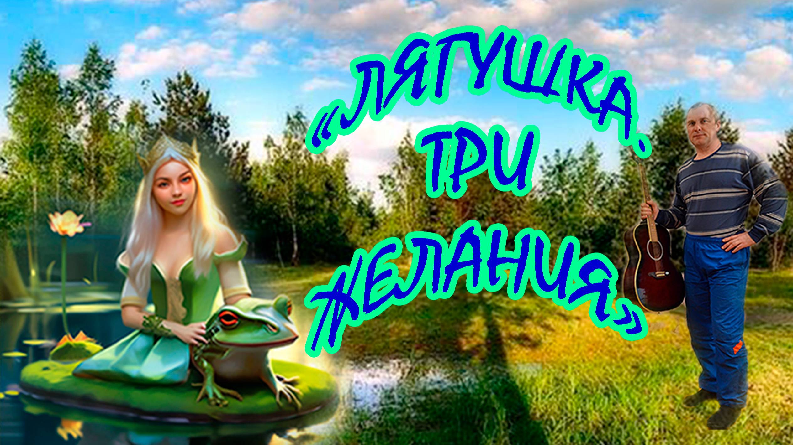 "Лягушка.Три желания" Кавер от Алексея Николаевича Климова