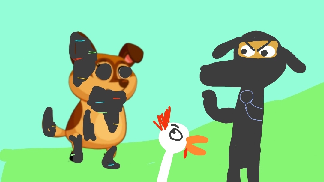 ГЛУПАЯ ДЖУЛЯ: ЧЁРНЫЙ МОНСТ