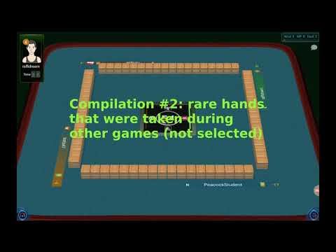 PeacockStudent. Compilation #2. Rare hands.