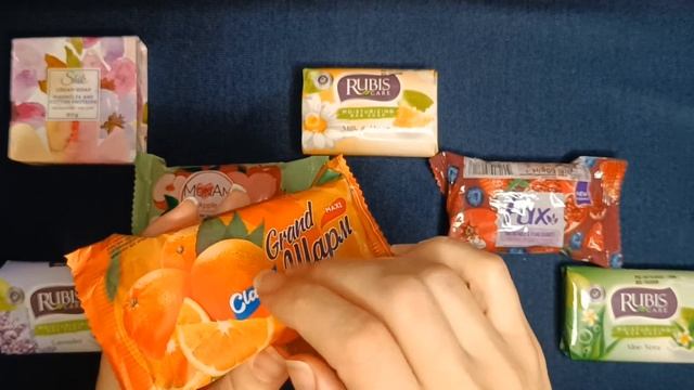 ASMR  SOAP SORTING / АСМР  РАСКЛАДЫВАЮ МЫЛО / WHISPER / ШЕПОТ