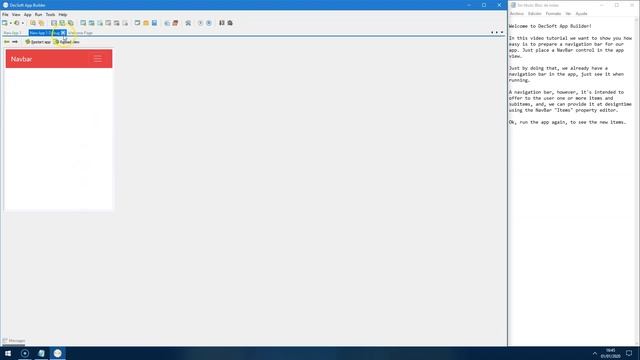 Урок 07 - Управление навигационной панелью