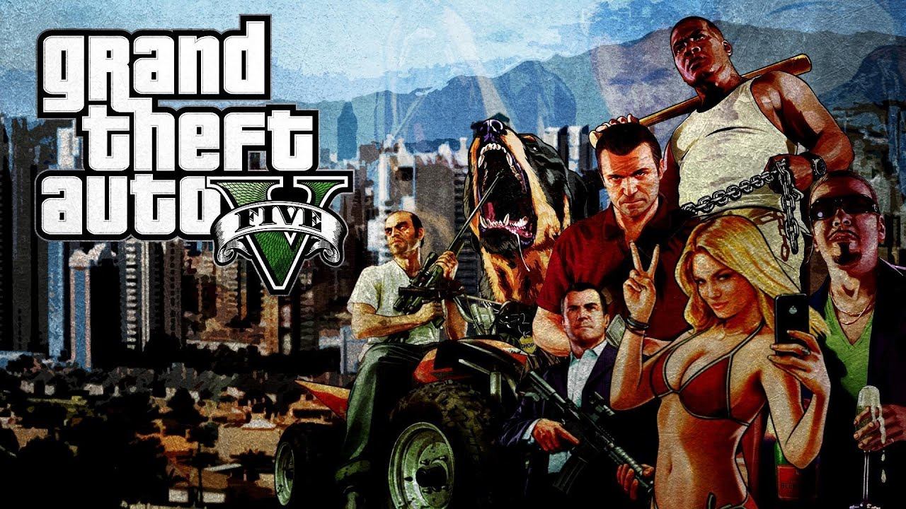 Grand Theft Auto V (8-Серия.) Сюжет.