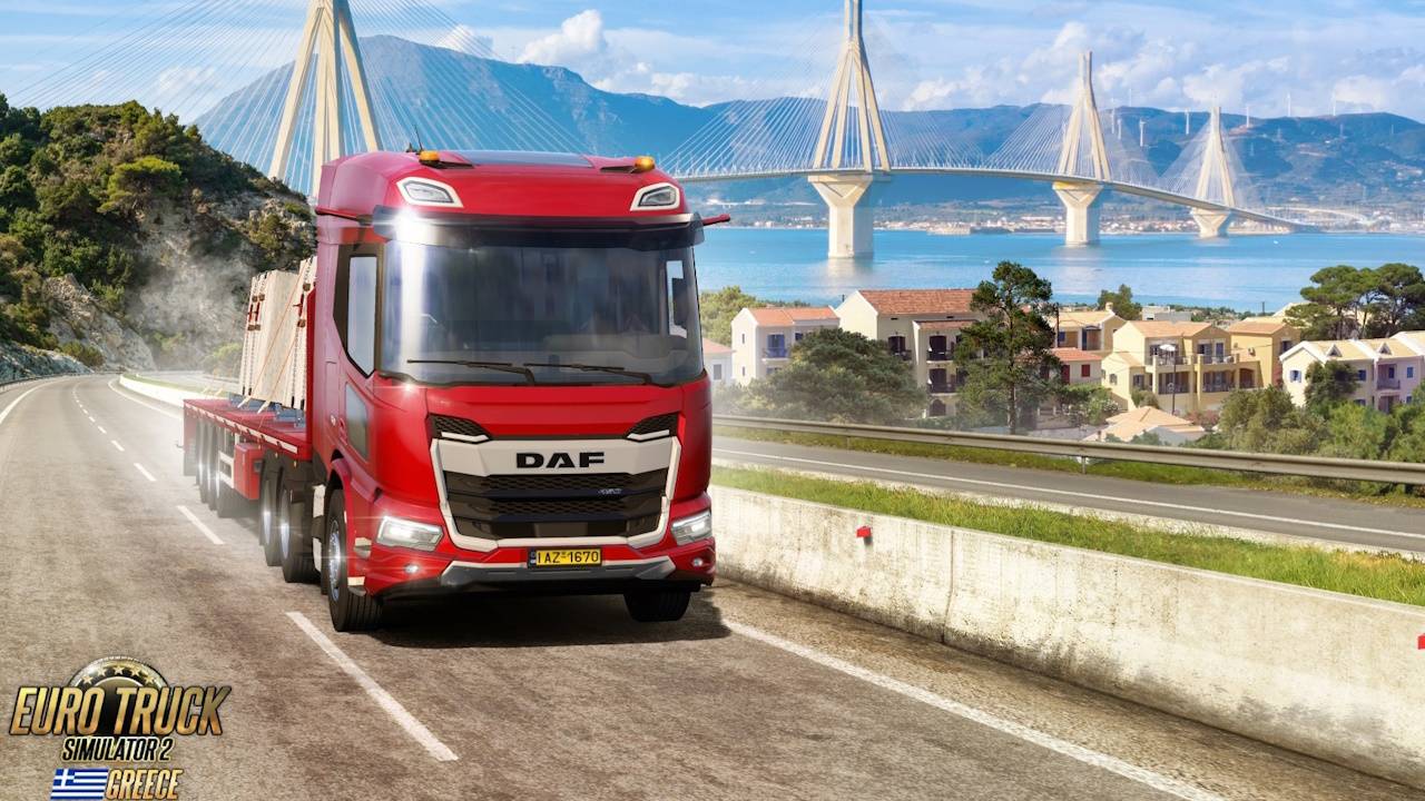 Euro Truck Simulator 2  | DLC Греция -Первый взгляд  | Конвой