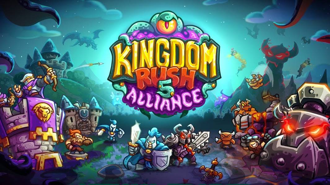 Часть№1 Kingdom Rush 5: Alliance Чаща Леса Эверадиант все уровни на три звезды