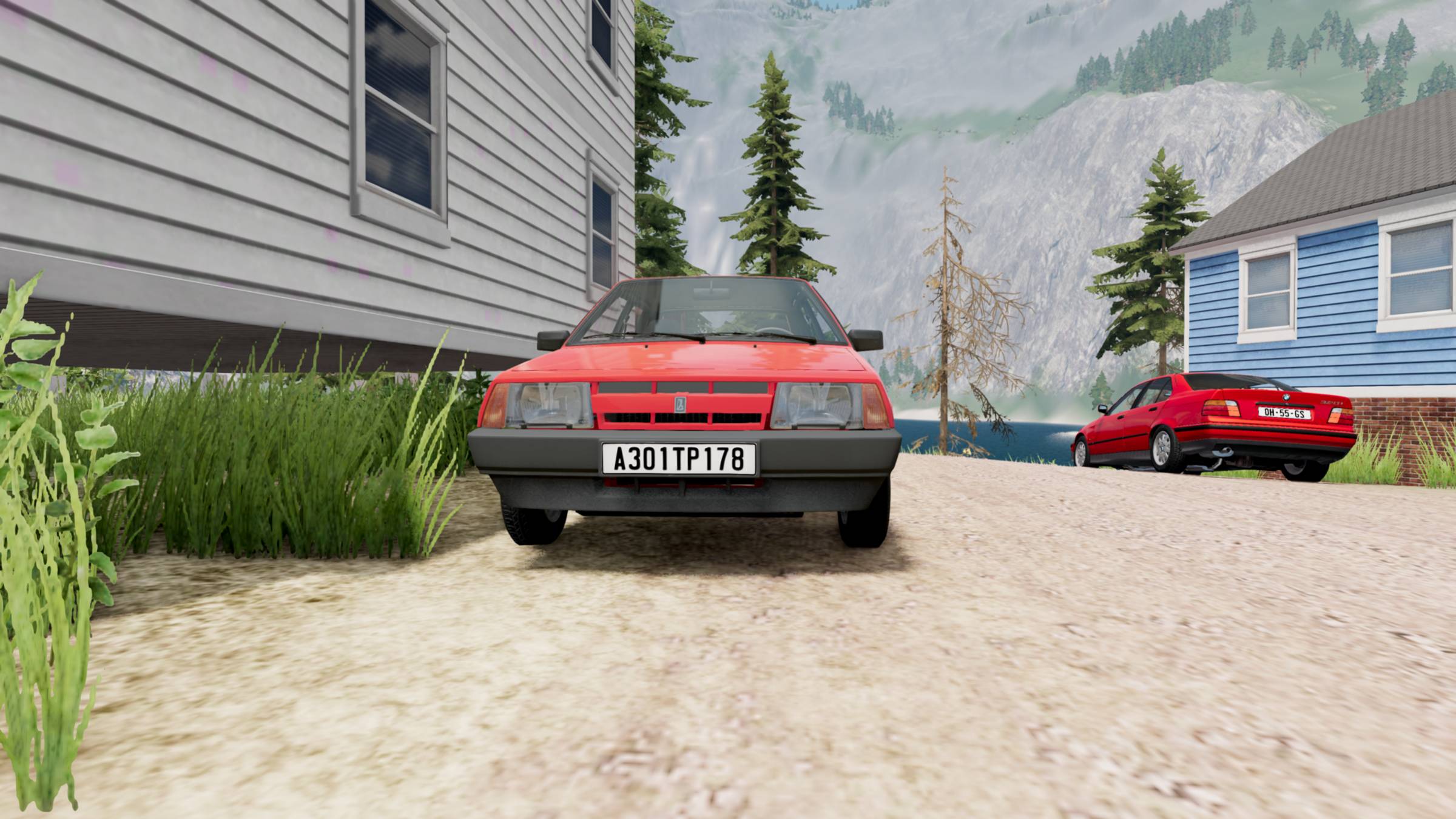 BeamNG.drive перекуп купил ваз 2109 и затюню его и е 36 баланс: 389000