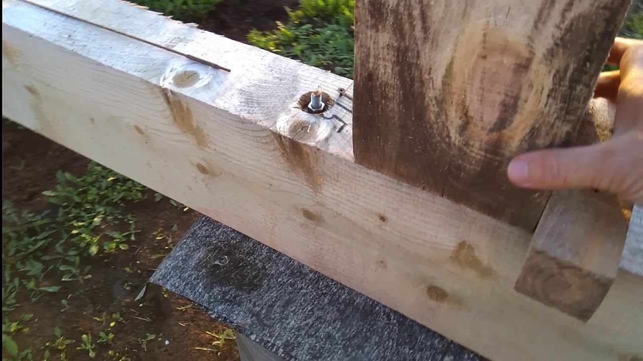 Каркас 4. Поперечины между балками.