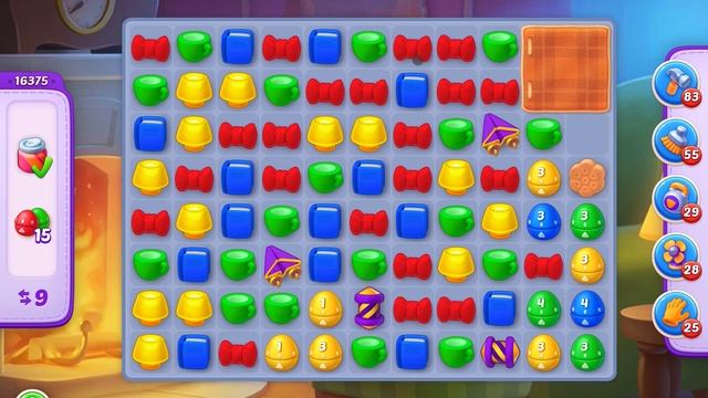 HomeScapes уровень 16375 без бустеров