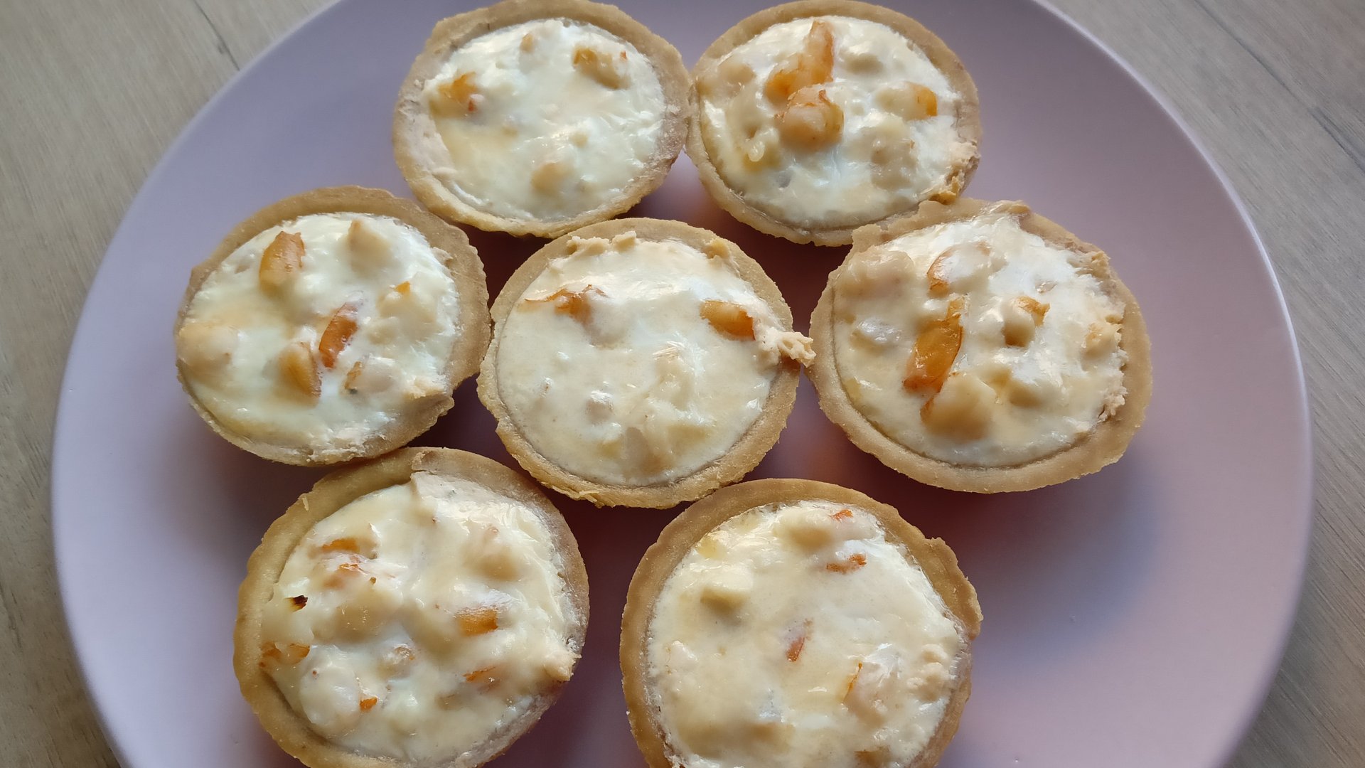 Тарталетки с креветками на новогодний стол! 🥰