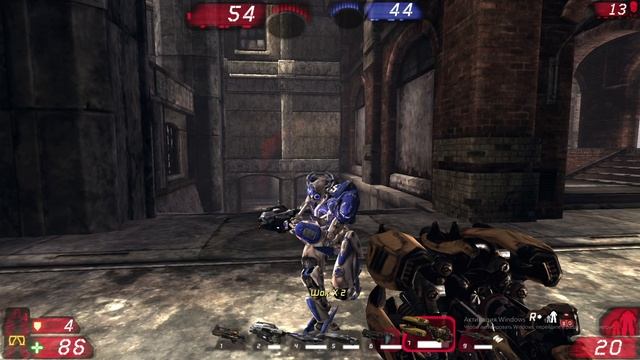 Unreal Tournament 3. Режим Командный Матч. Карта Defiance