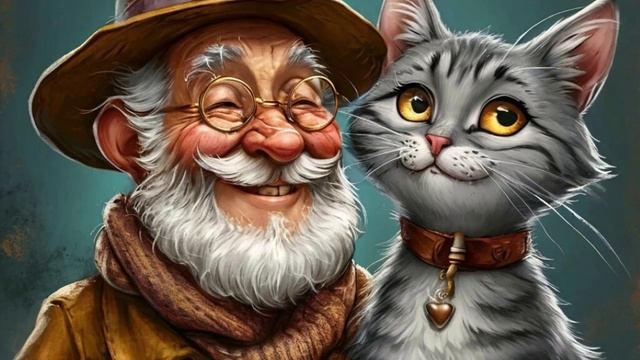 Домовой и Хозяйка. Сказка Ганса Христиана Андерсена. Аудио сказка с картинками.