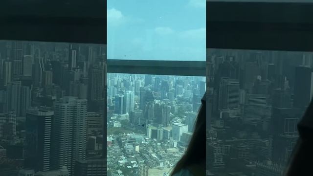 Поднялись на смотровую площадку Baiyoke Sky 84 этаж