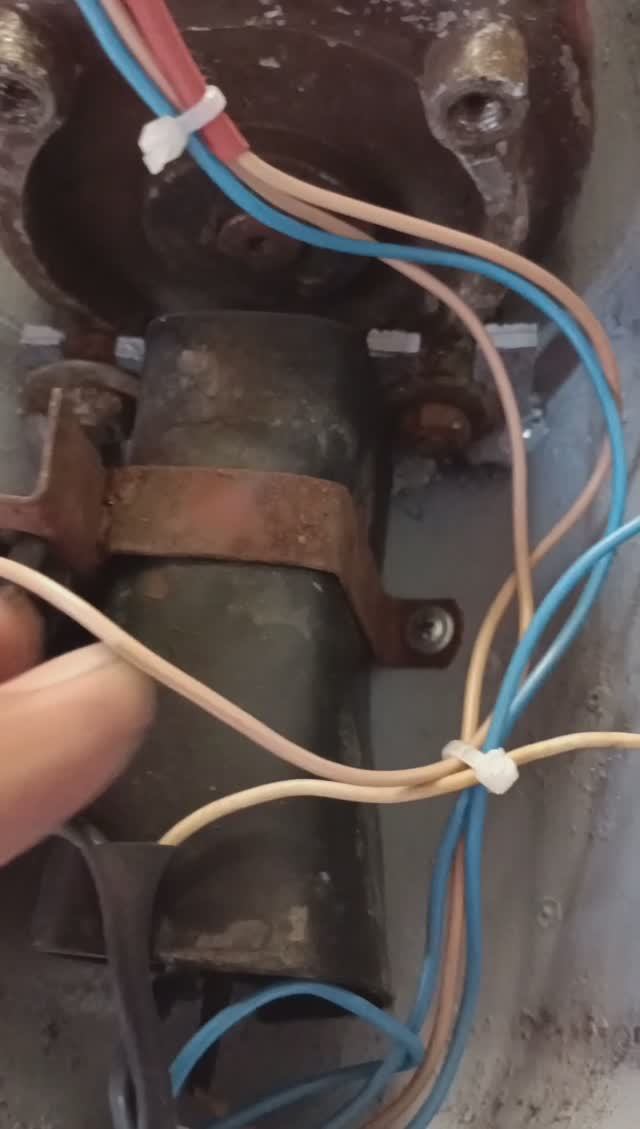 Мотор в огнетушитель, хорошо получилось!