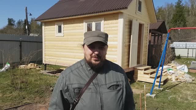 Заказ-Дом: отзыв о строительстве на заказ бани из сухого бруса под ключ в Ленинградской области