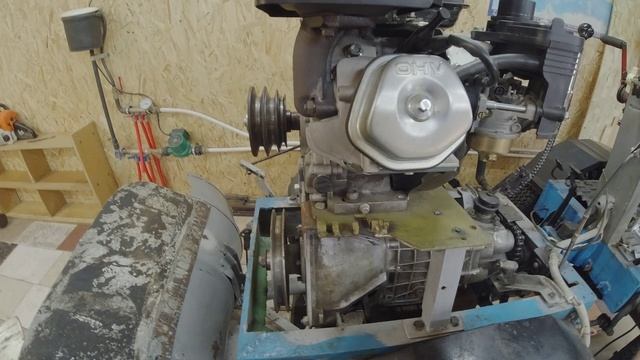 Замена шкивов  для увеличения крутящего момента на моем "Бурлачке"