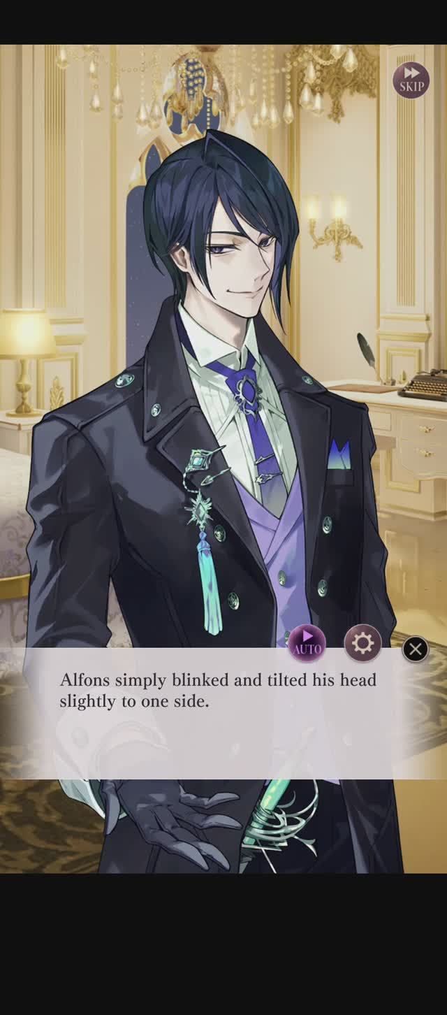 Ikemen Villains: Feverish Impulses Collection Event: Alfons Takes Care of the Robin