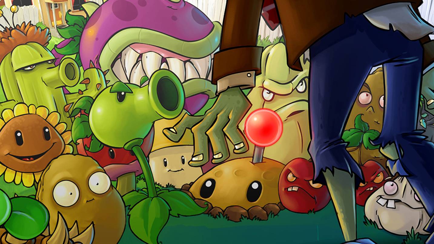 Зомби против растений Plants vs. Zombies начало приключений