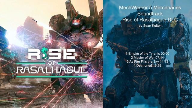 MechWarrior 5 Mercenaries Soundtrack Rise of Rasalhague DLC
