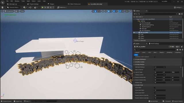 ia scatter for unreal engine version 1.69 options walkthrough