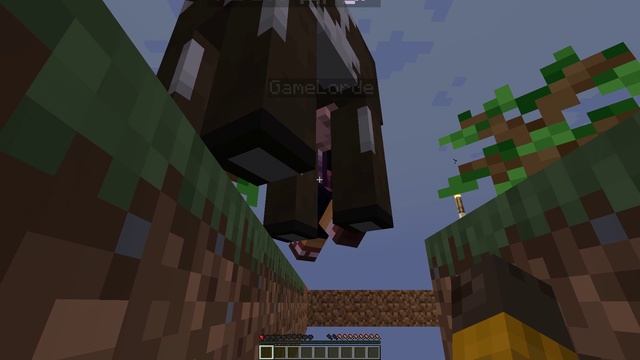Minecraft - Корова в яме в захвати флаг царя горы