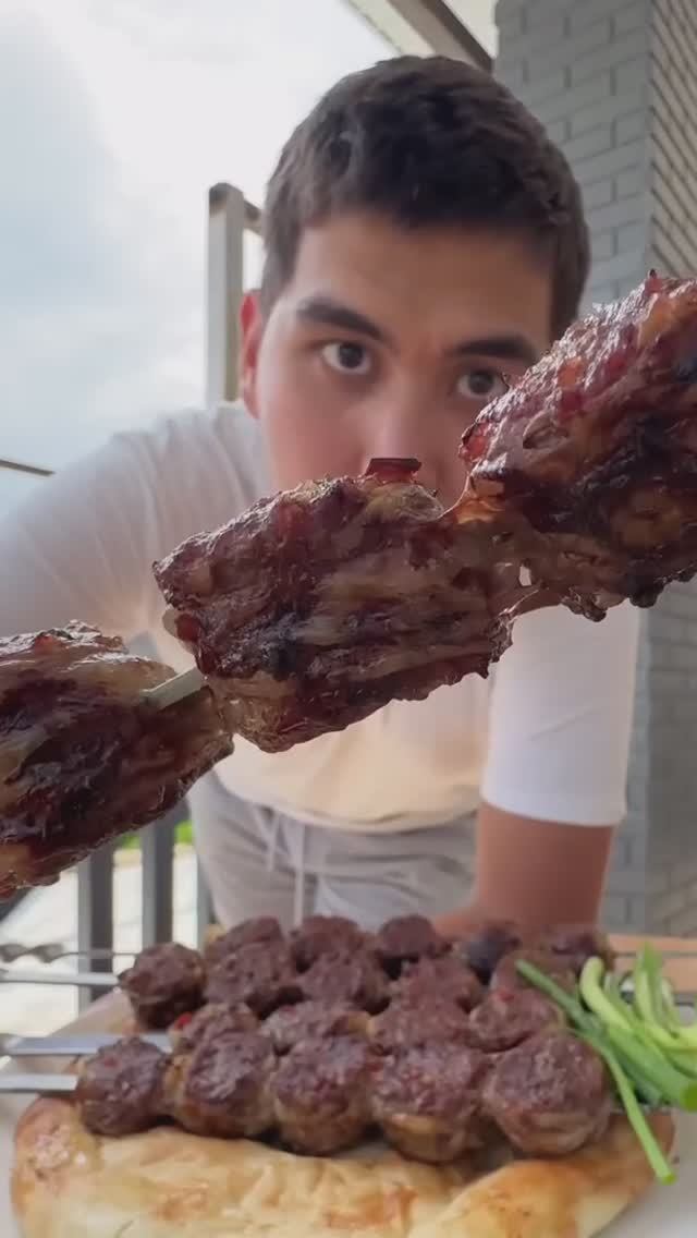 МЯСНЫЕ РОЛЛЫ НА ГРИЛЕ