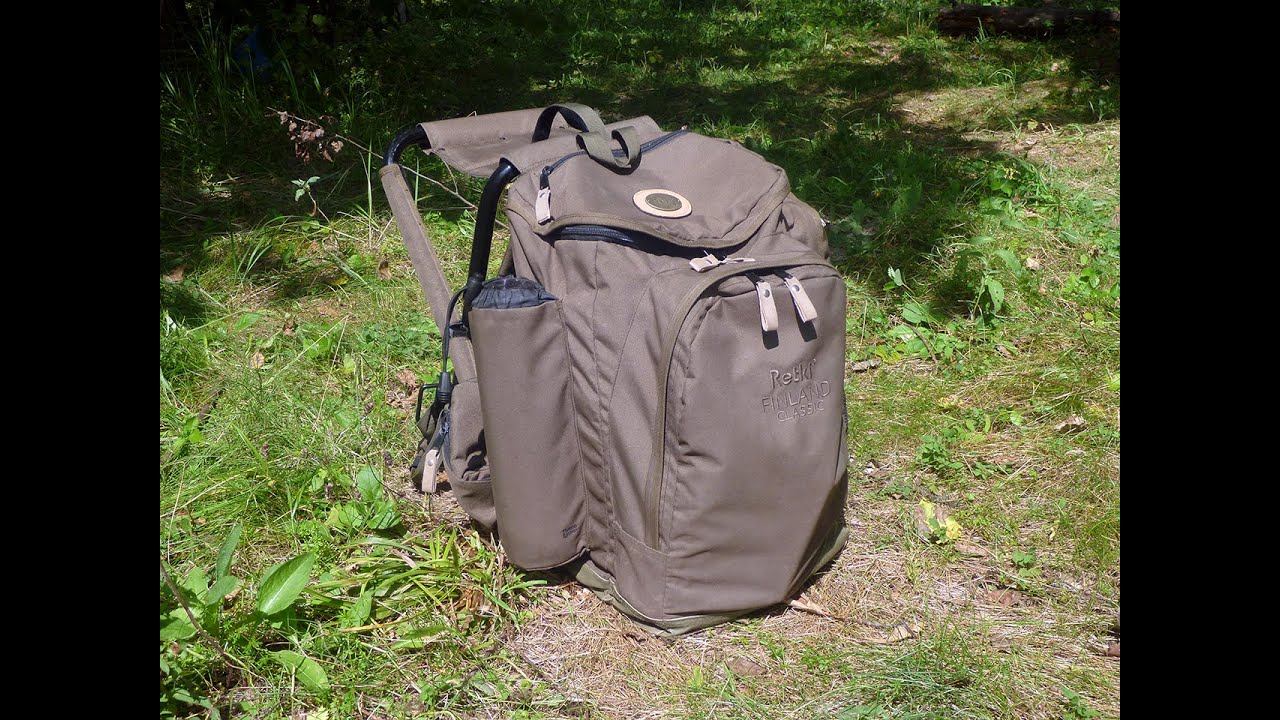 Финский рюкзак-стул Retki Classiс. Три года нещадной эксплуатации.