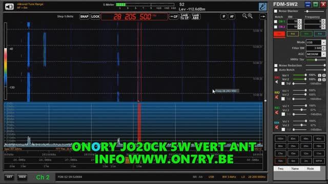 07.12.2024 10:52UTC, [10m, bcn], Радиолюбительский маяк ON0RY, JO20CK, Бельгия, 28207кГц, 2279км