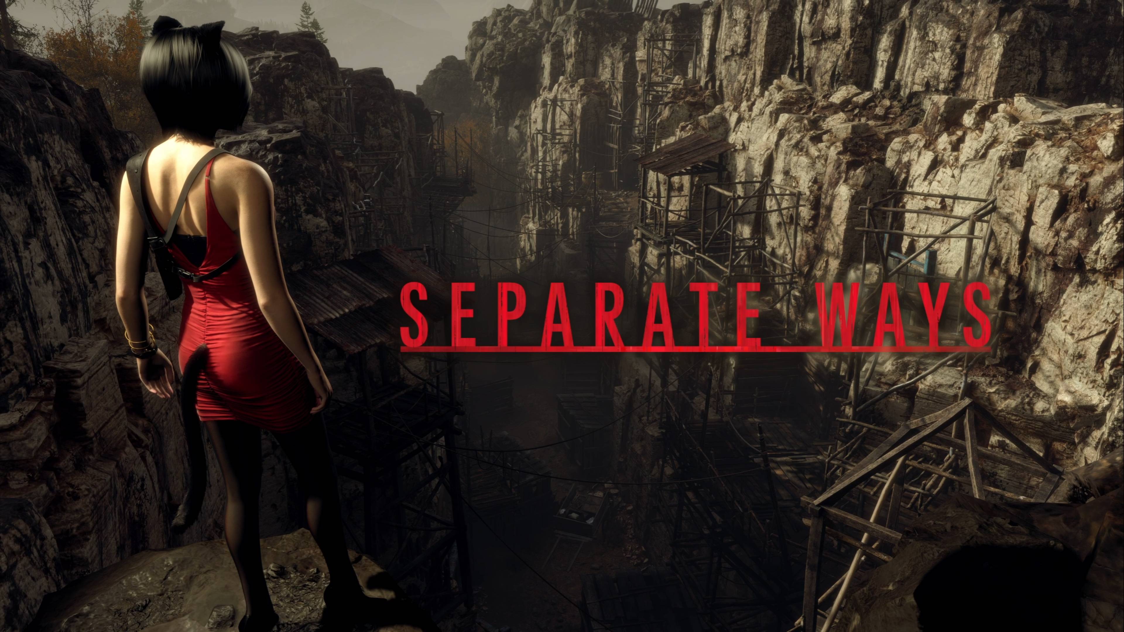 Resident Evil 4 Remake - Два пути / Separate Ways - Сюжет / Plot