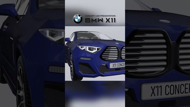 BMW X11 CONCEPT CAR COBALT OCEAN - SHORTS 5