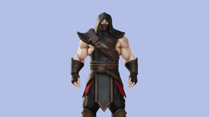 Мортал 3d модель