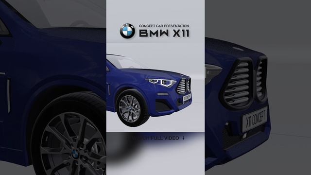 BMW X11 CONCEPT CAR COBALT OCEAN - SHORTS 2