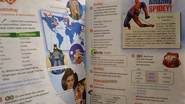 5 класс Английский в фокусе стр 36,37 Spotlight 5