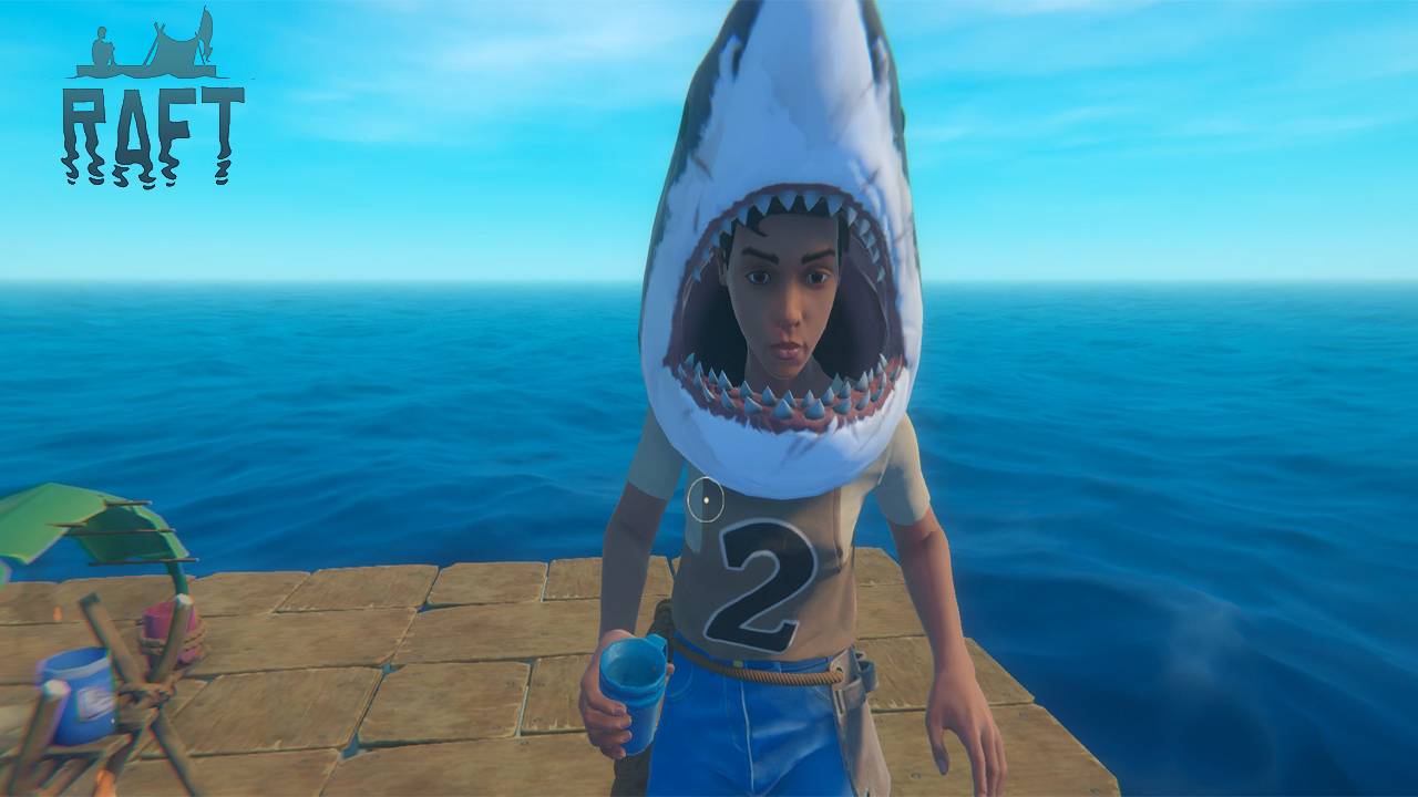 ПЕРВАЯ КРОВЬ!!! ~ Raft #2