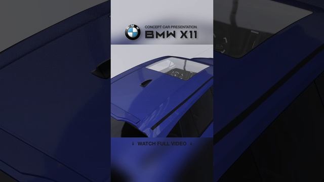 BMW X11 CONCEPT CAR COBALT OCEAN - SHORTS 4