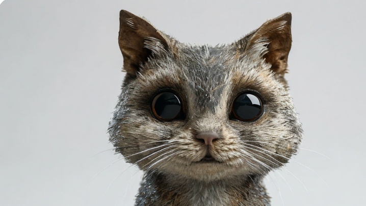 Киса 3d модель