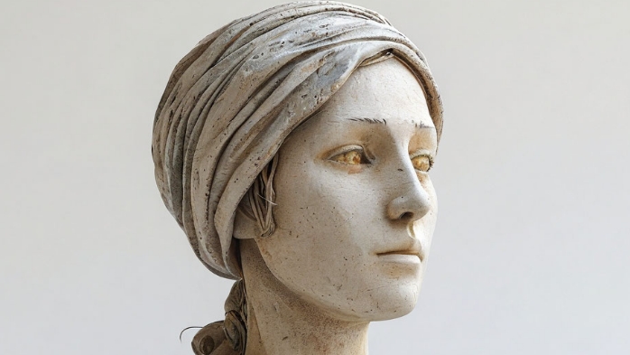 Дева бюст 3d модель